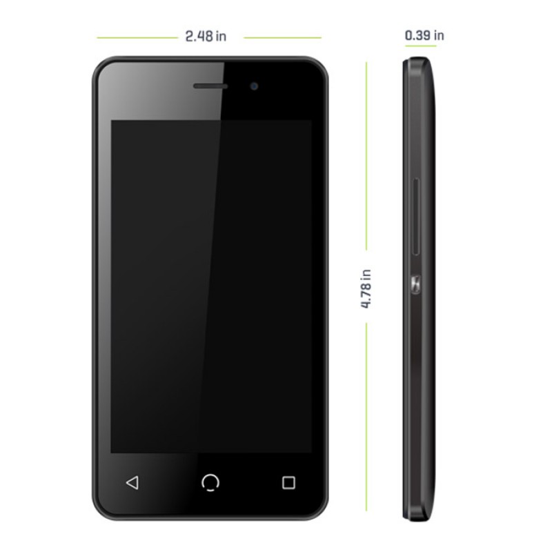 Nuu A1 White - 4" 4G Lollipop